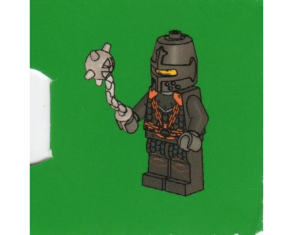 LEGO Set 7952-1-s4 2010 - Day 4: Dragon Knight with Flail (2010 ...