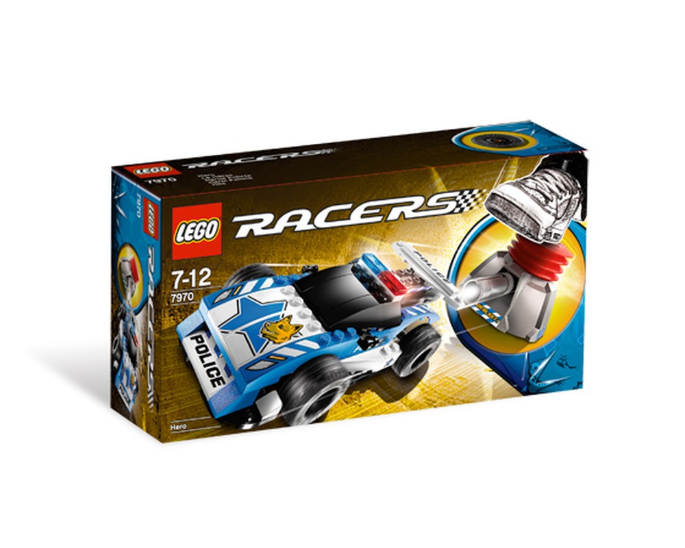 LEGO Set 7970-1 Hero (2010 Racers) | Rebrickable - Build with LEGO