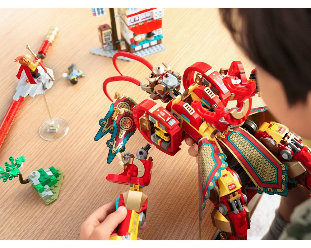 LEGO Set 80012-1 Monkey King Warrior Mech (2020 Monkie Kid ...