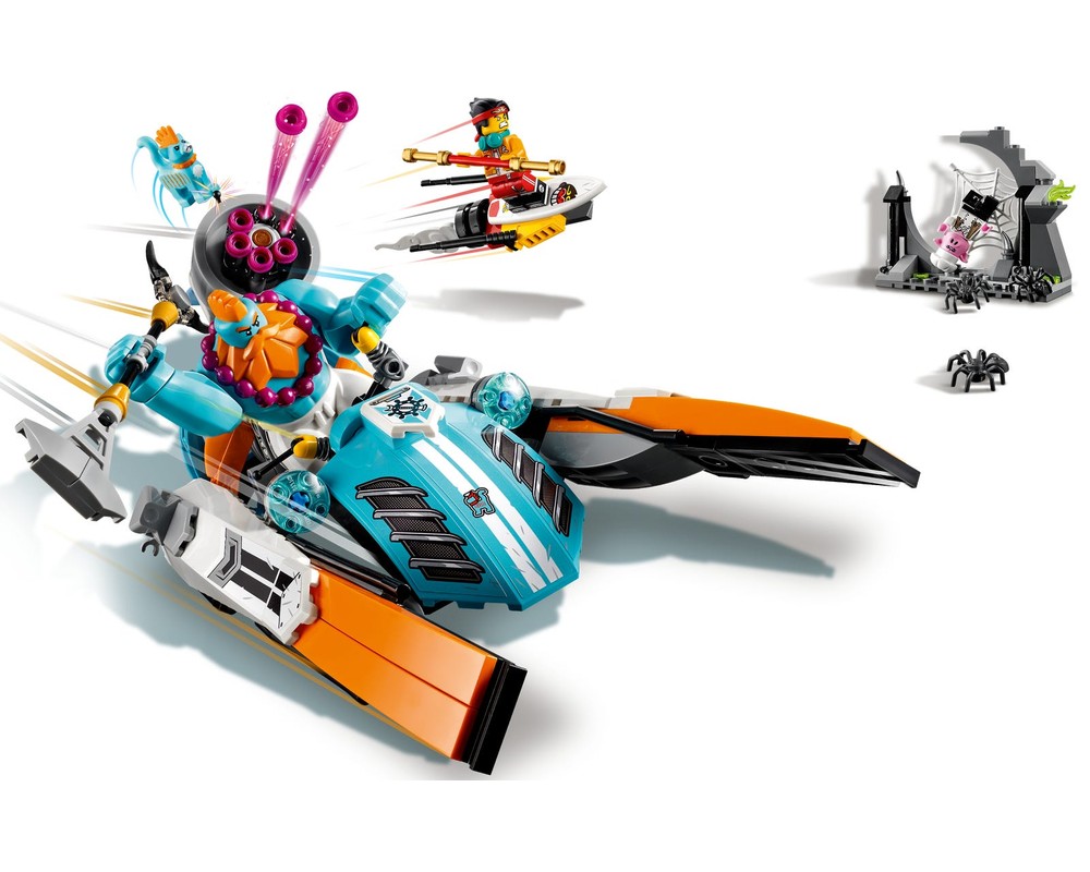 LEGO Set 80014-1 Sandy's Speedboat (2020 Monkie Kid) | Rebrickable ...