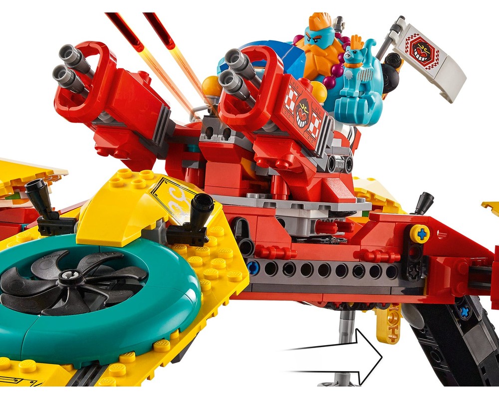 LEGO Set 80023-1 Monkie Kid's Team Dronecopter (2021 Monkie Kid ...