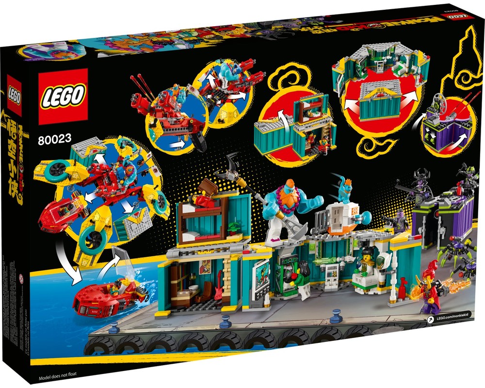 LEGO Set 80023-1 Monkie Kid's Team Dronecopter (2021 Monkie Kid ...