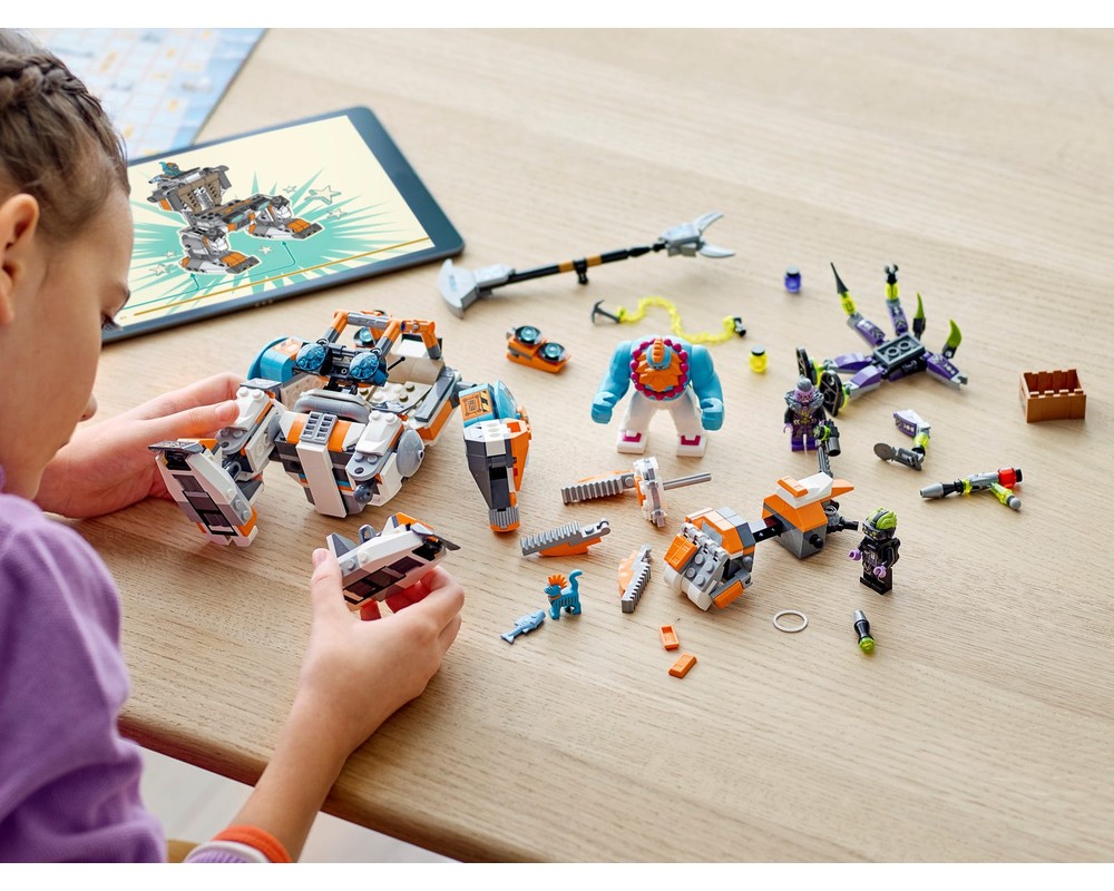 LEGO Set 80025-1 Sandy's Power Loader Mech (2021 Monkie Kid ...