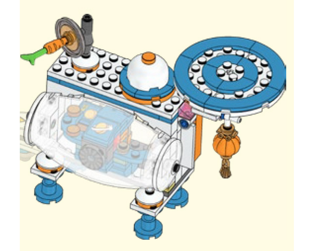 LEGO Set 80032-1-s3 Moon Cake Factory (2022 Monkie Kid) | Rebrickable ...