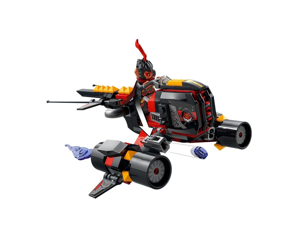 LEGO Set 80034-1-s1 Evil Macaque's Jet Flyer (2022 Monkie Kid ...