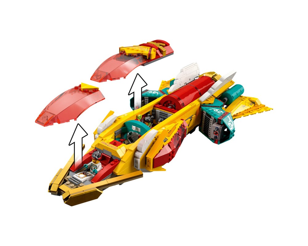 LEGO Set 80035-1 Monkie Kid's Galactic Explorer (2022 Monkie Kid ...