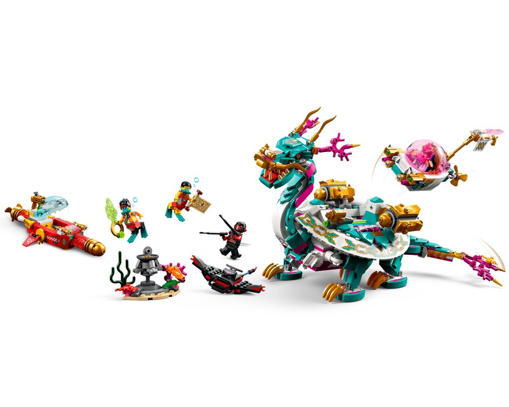LEGO Set 80037-1 Dragon of the East (2022 Monkie Kid) | Rebrickable ...