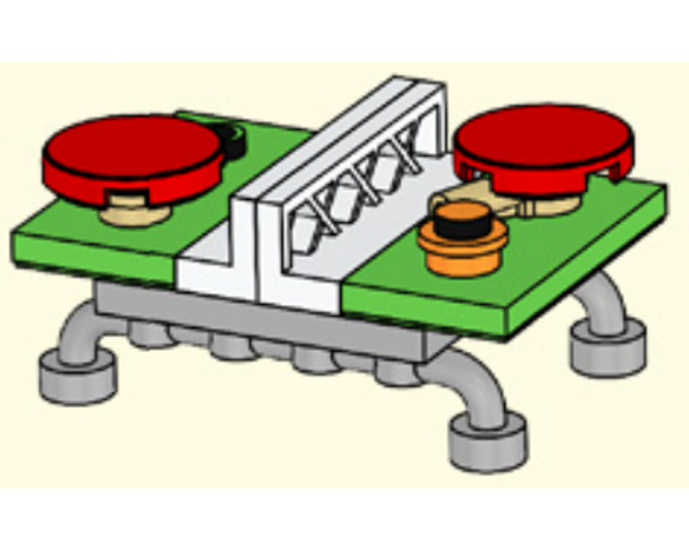 LEGO Set 80038-1-s5 Table Tennis Table (2022 Monkie Kid) | Rebrickable ...