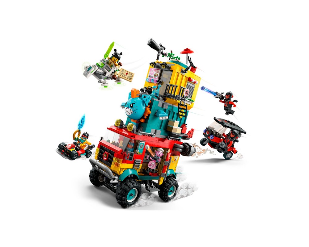 LEGO Set 80038-1 Monkie Kid's Team Van (2022 Monkie Kid) | Rebrickable ...