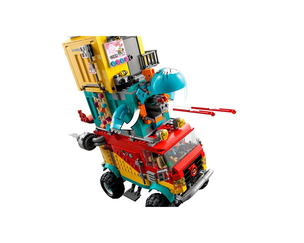 LEGO Set 80038-1 Monkie Kid's Team Van (2022 Monkie Kid) | Rebrickable ...