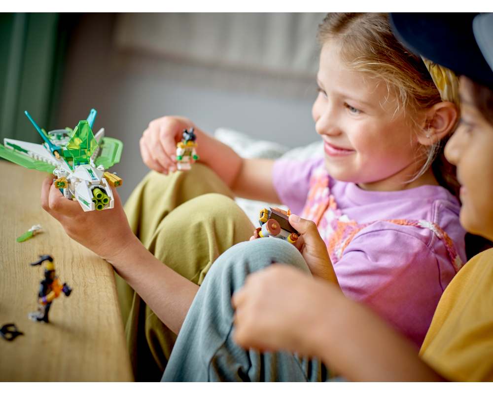 LEGO Set 80041-1 Mei's Dragon Jet (2023 Monkie Kid) | Rebrickable ...