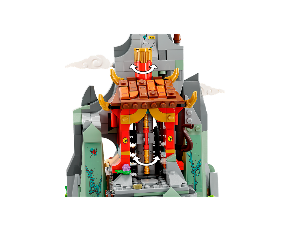 LEGO Set 80044-1 Monkie Kid's Team Hideout (2023 Monkie Kid ...