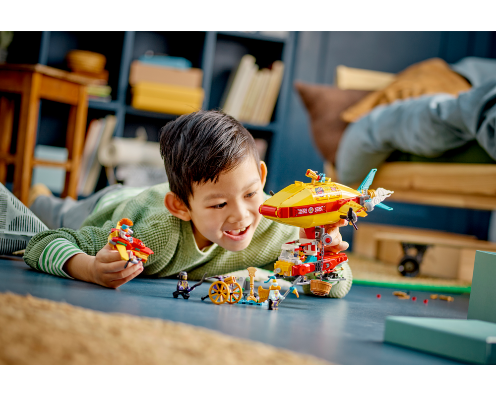 LEGO Set 80046-1 Monkie Kid's Cloud Airship (2023 Monkie Kid ...