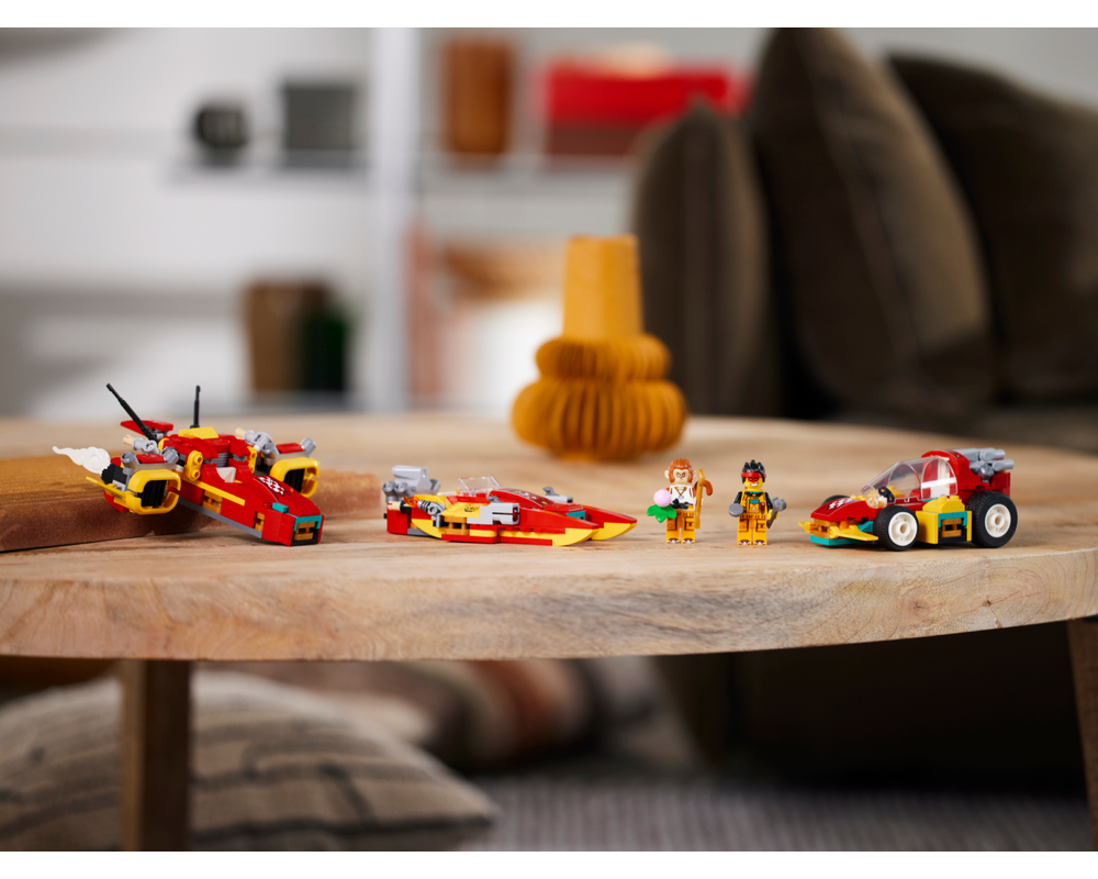 LEGO Set 80050-1 Creative Vehicles (2024 Monkie Kid) | Rebrickable ...