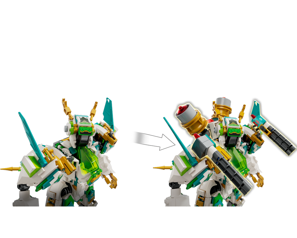 LEGO Set 80053-1 Mei's Dragon Mech (2024 Monkie Kid) | Rebrickable ...