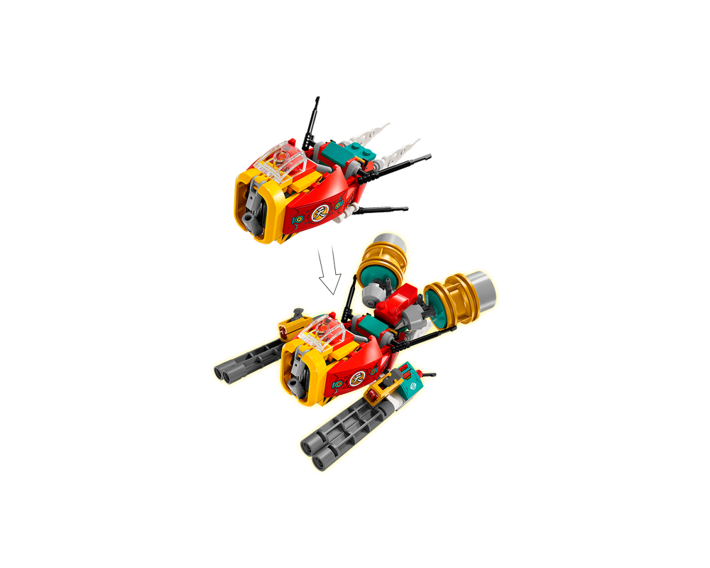 LEGO Set 80053-1 Mei's Dragon Mech (2024 Monkie Kid) | Rebrickable ...