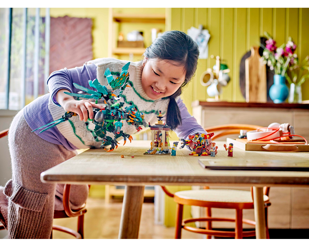 LEGO Set 80056-1 Nine-Headed Beast (2024 Monkie Kid) | Rebrickable ...