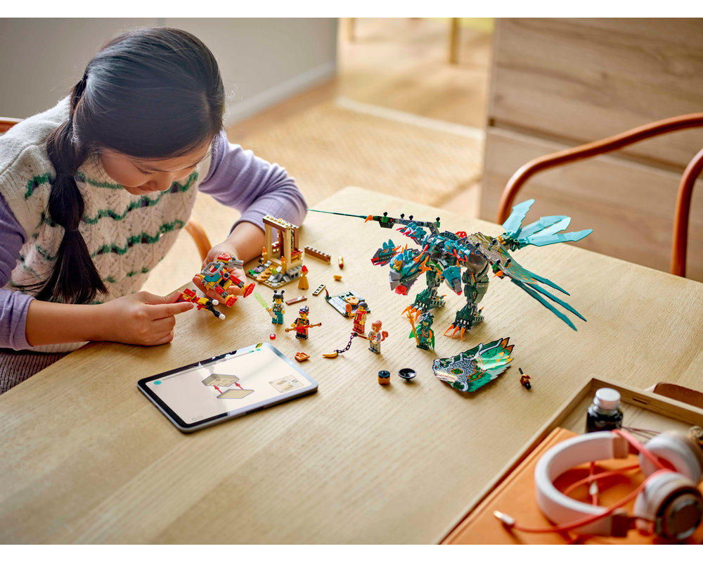 LEGO Set 80056-1 Nine-Headed Beast (2024 Monkie Kid) | Rebrickable ...