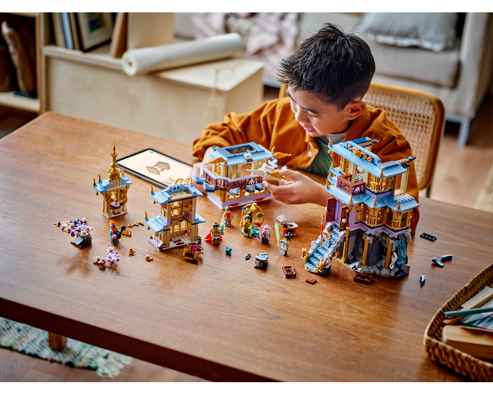 LEGO Set 80058-1 Celestial Pagoda (2024 Monkie Kid) | Rebrickable ...