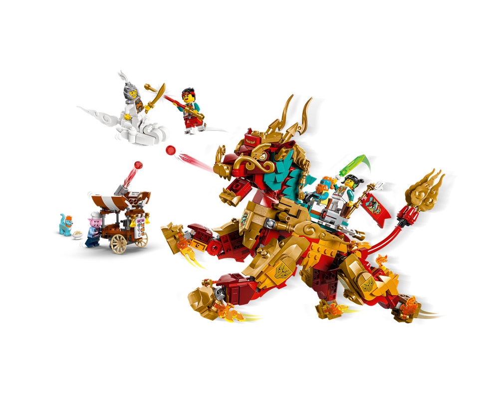 LEGO Set 80066-1 Mythical Creature Qilin (2025 Monkie Kid ...
