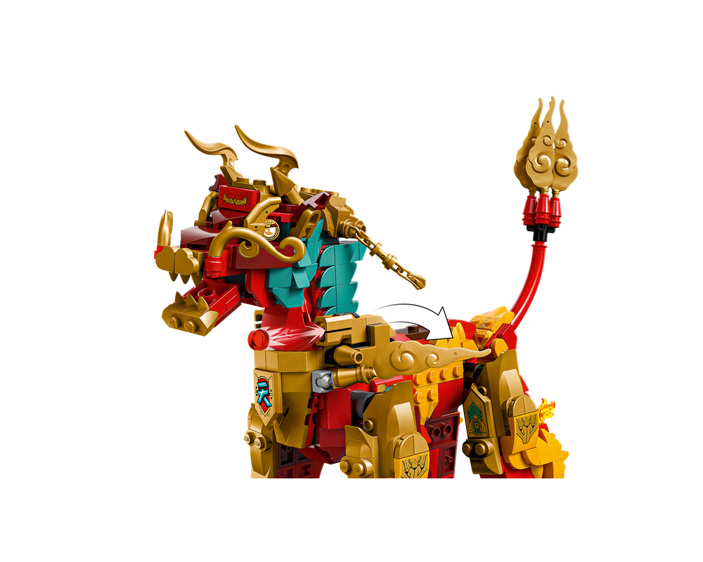 LEGO Set 80066-1 Mythical Creature Qilin (2025 Monkie Kid ...