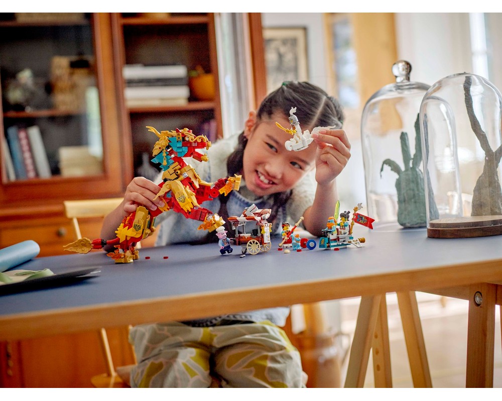 LEGO Set 80066-1 Mythical Creature Qilin (2025 Monkie Kid ...