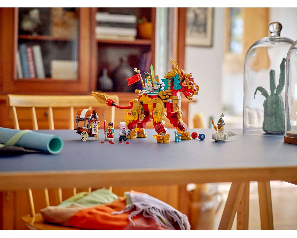 LEGO Set 80066-1 Mythical Creature Qilin (2025 Monkie Kid ...