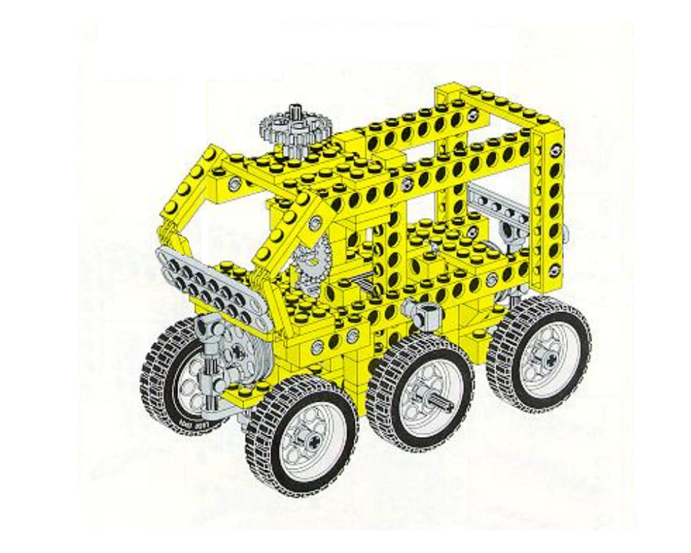 LEGO Set 8034-1-b3 Stalwart (1989 Technic > Universal Building Set ...