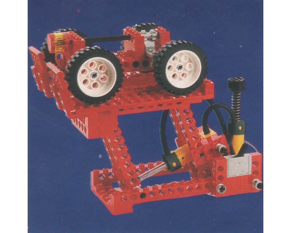 LEGO Set 8044-1-b2 Car Lift (1989 Technic > Universal Building Set ...
