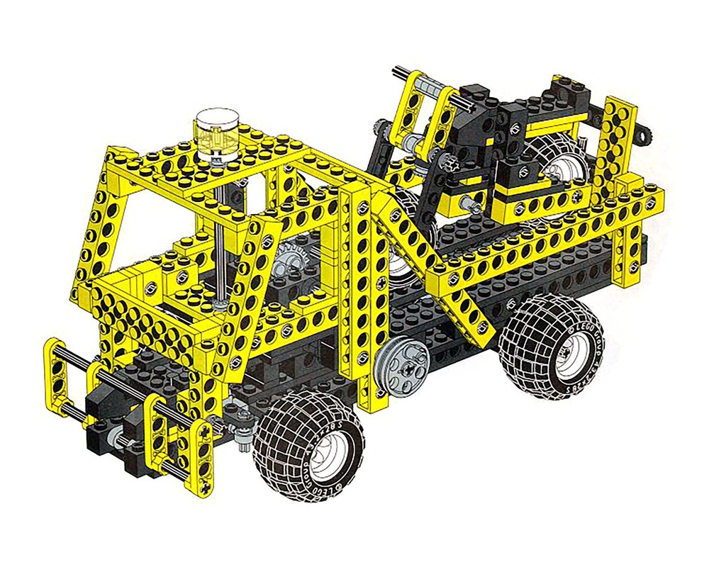 LEGO Set 8062-1-b4 Motorcycle Transporter (1994 Technic > Universal ...