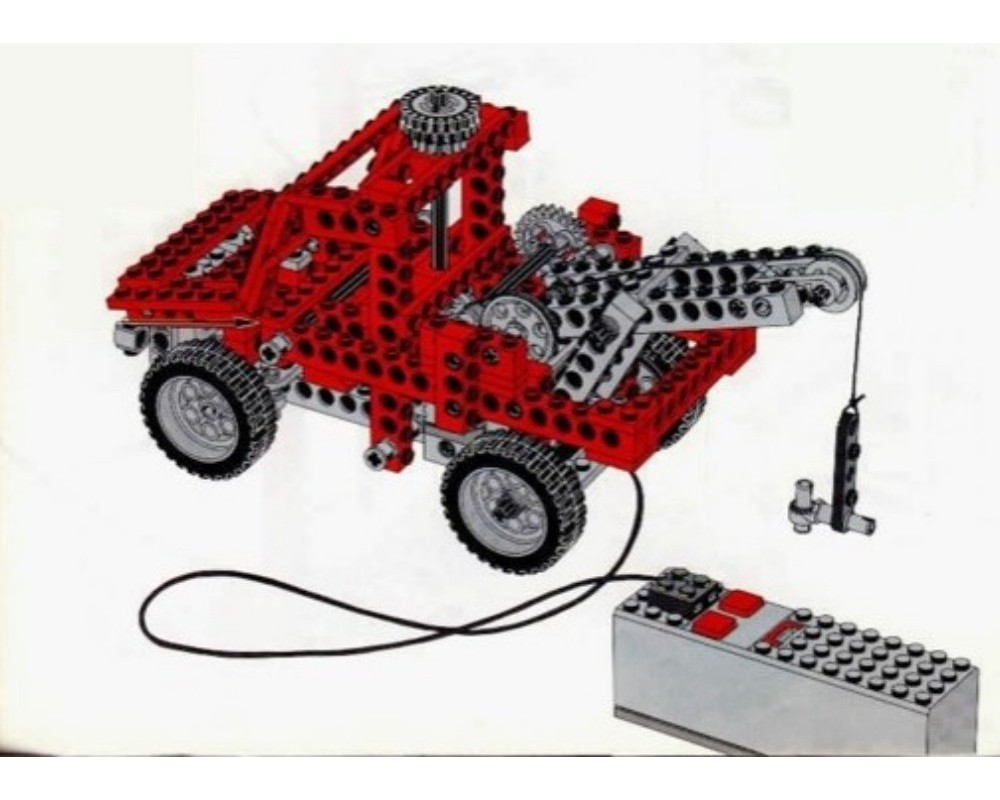 LEGO Set 8064-1-b3 Tow Truck (1990 Technic > Universal Building Set ...