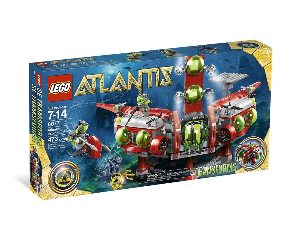 LEGO Set 8077-1 Atlantis Exploration HQ (2010 Atlantis) | Rebrickable ...