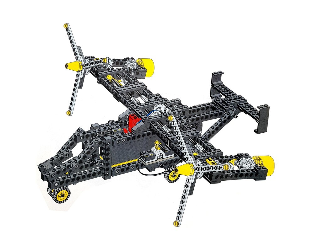 LEGO Set 8082-1-b2 Tiltrotor VTOL Aircraft (1993 Technic > Universal ...