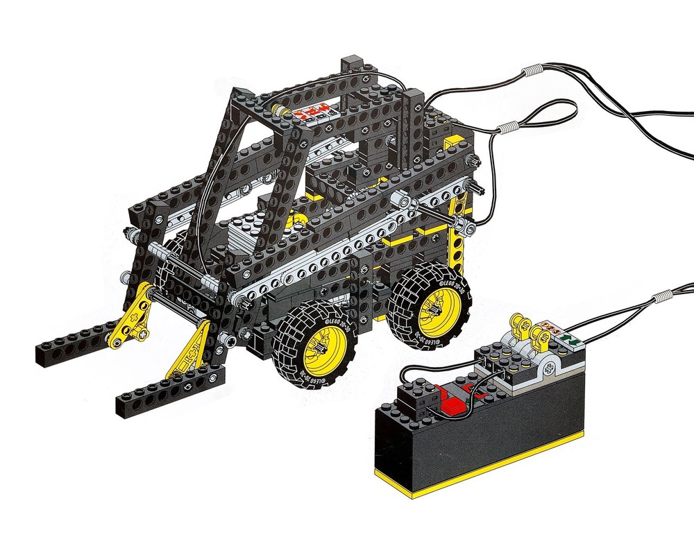 LEGO Set 8082-1-b4 MultiControl Forklift (1993 Technic > Universal ...
