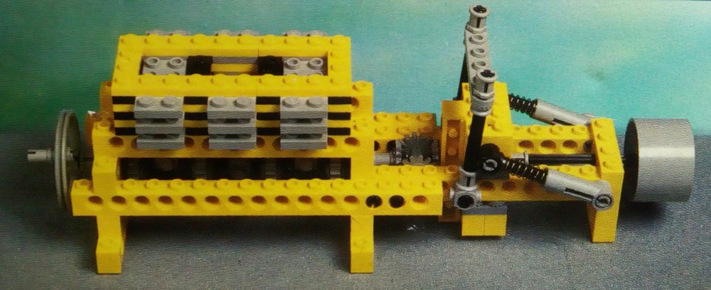 LEGO Set 8090-1-b9 Engine (1982 Technic > Universal Building Set ...