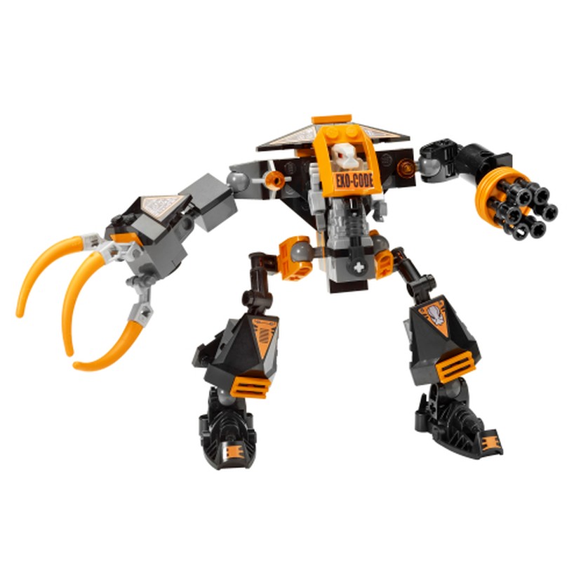 LEGO 8101-1 Claw Crusher (2007 Exo-Force) | Rebrickable - Build with LEGO