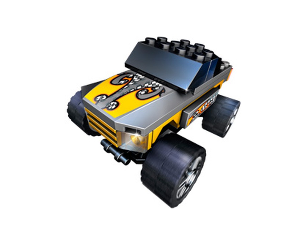 LEGO Set 8134-1 Night Crusher (2007 Racers) | Rebrickable - Build with LEGO