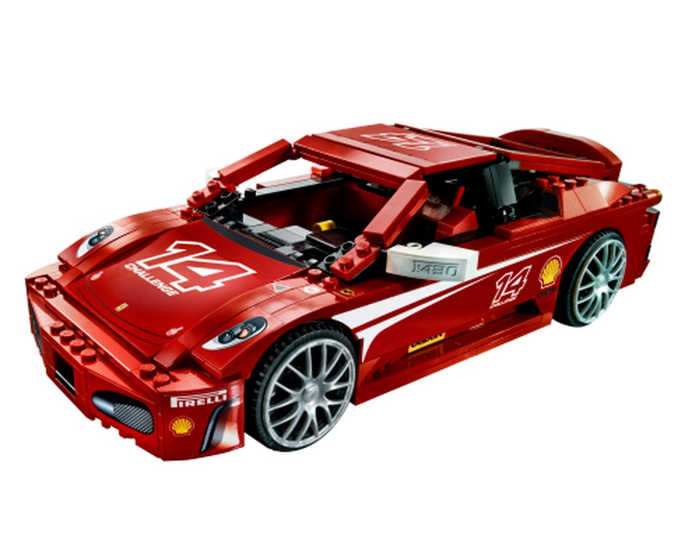 LEGO Set 8143-1 Ferrari 1:17 F430 Challenge (2007 Racers > Ferrari ...