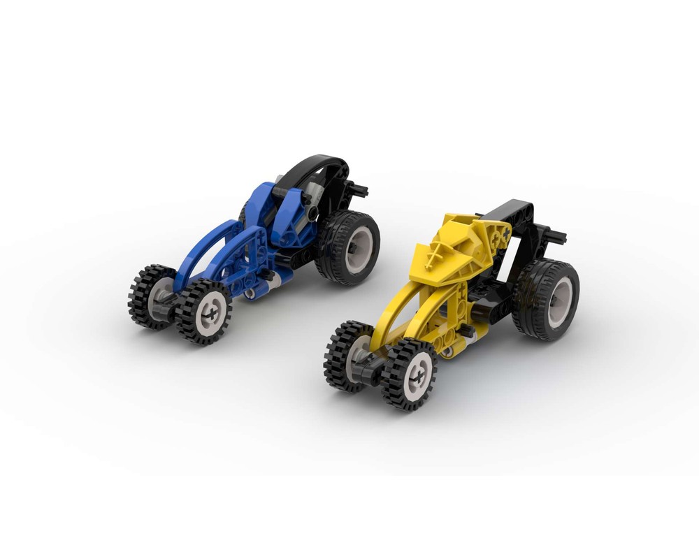 LEGO Set 8238-1-b2 Mini Slammer Dragster (2000 Technic > Speed Slammers ...