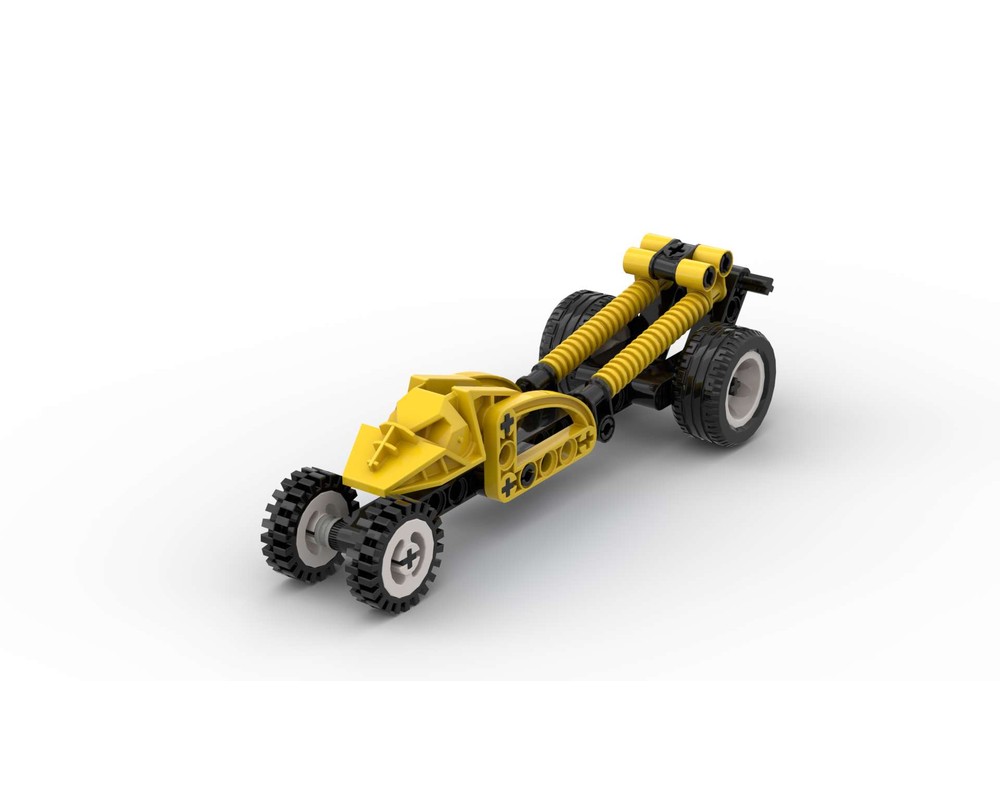 LEGO Set 8238-1-c2 Small Slammer Dragster (2000 Technic > Speed ...