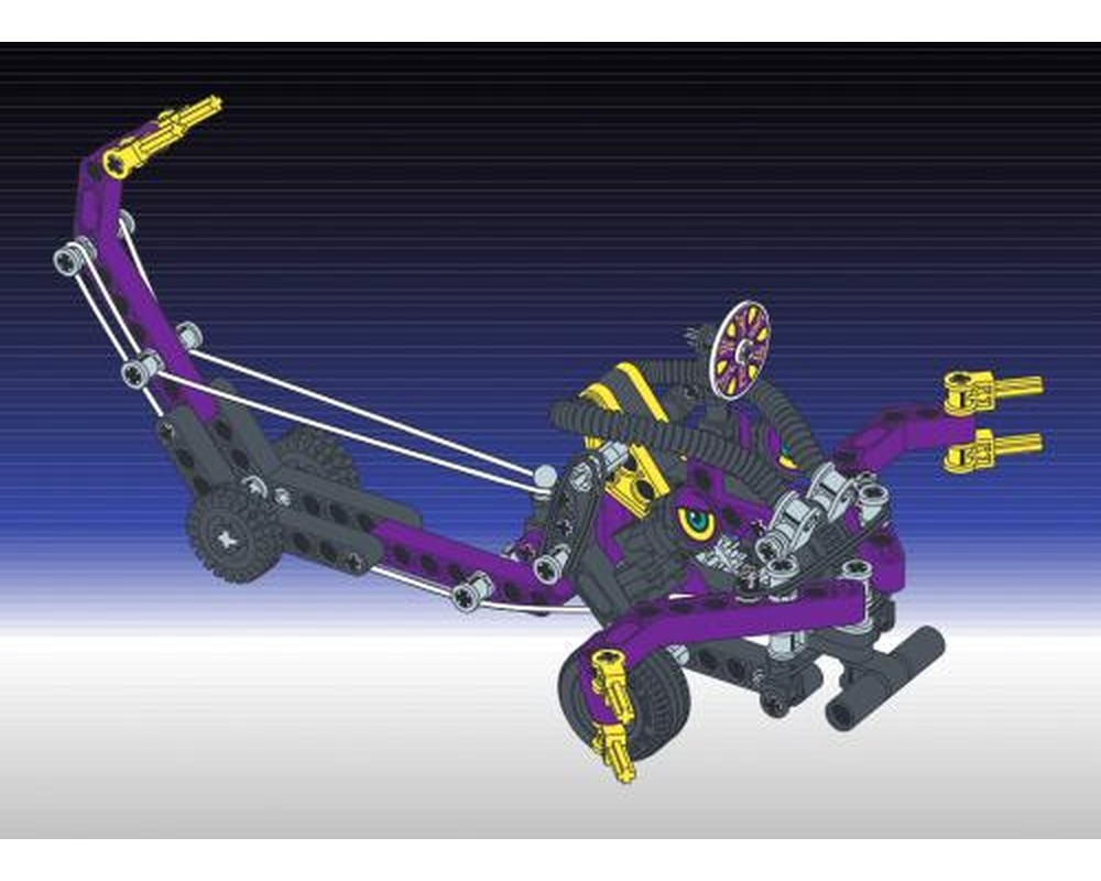 LEGO Set 8245-1-s2 Robot's Revenge - Robot (1998 Technic > Competition ...