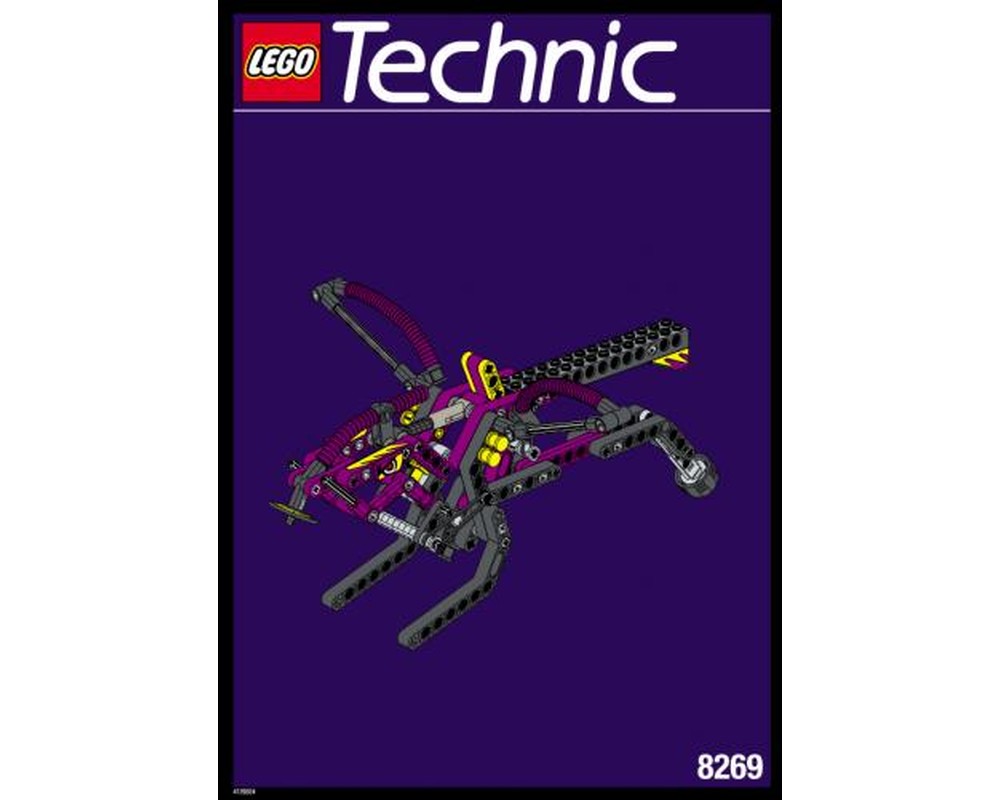 LEGO Set 8269-1-s2 Purple Stinger (1999 Technic > Competition ...