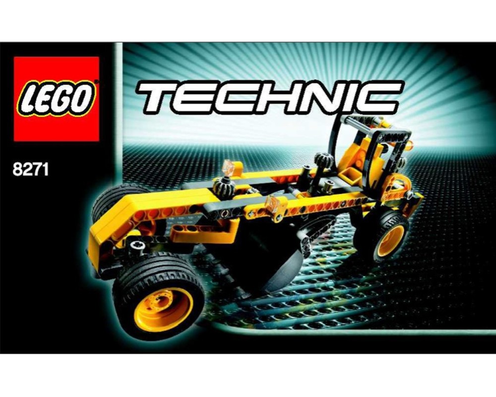 LEGO Set 8271-1-b1 Road Grader (2007 Technic) | Rebrickable - Build ...