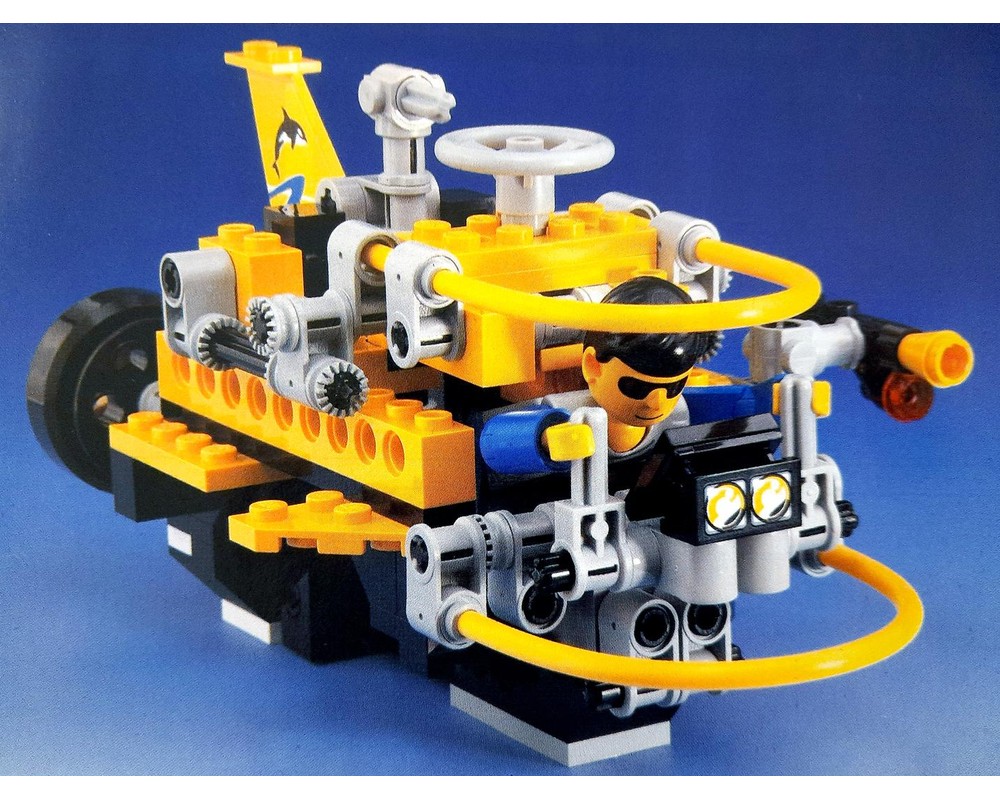 LEGO Set 8286-1-b1-s3 Mini Submarine (1996 Technic) | Rebrickable ...