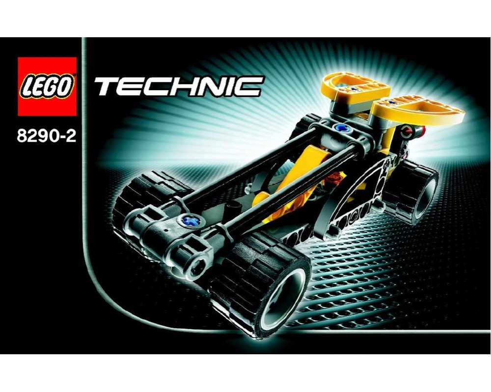 LEGO Set 8290-1-b1 Mini Formula Racer (2008 Technic) | Rebrickable ...