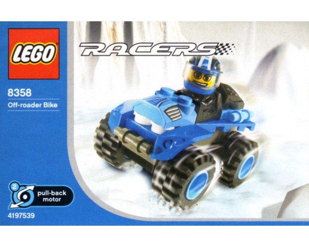 LEGO Set 8358-1 Off-roader Bike (2003 Racers) | Rebrickable - Build ...