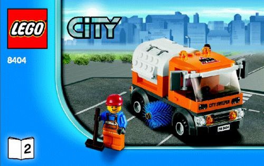 LEGO 8404-1-s2 Street Sweeper (2010 Town > City > Traffic ...