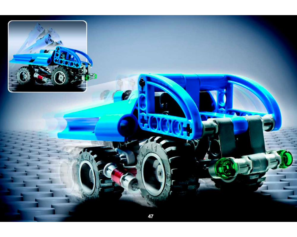 LEGO Set 8433-1-b6 Dump truck (2004 Technic) | Rebrickable - Build with ...