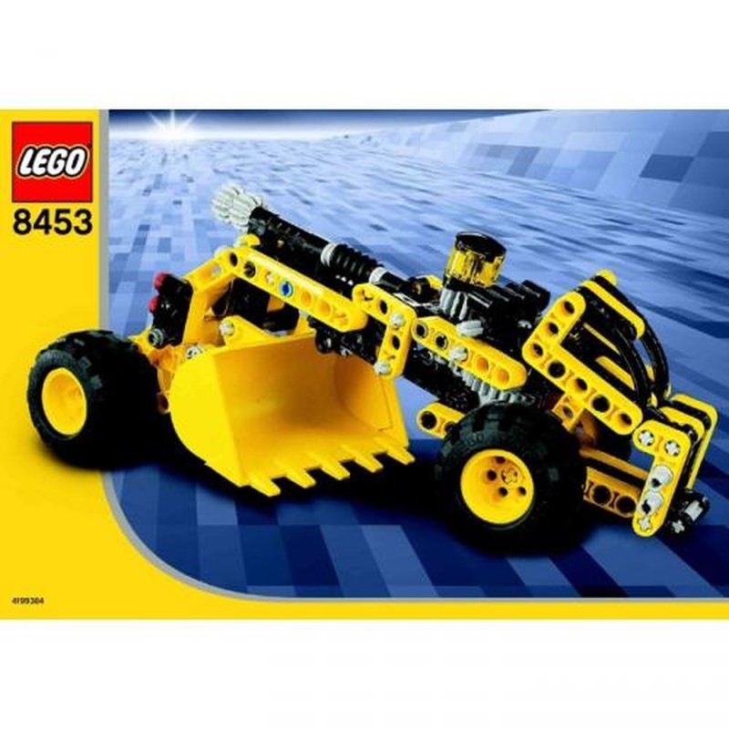 LEGO Set 8453-1-b1 Scraper (2003 Technic > Model > Construction ...
