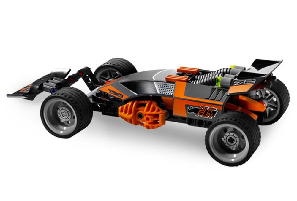 LEGO Set 8496-1-s2 Orange Racer (2008 Racers > Power Racers ...
